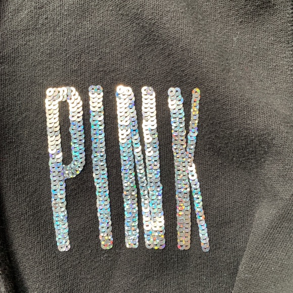 PINK Victoria's Secret | Jackets & Coats | Vs Pink Black Jacket | Poshmark